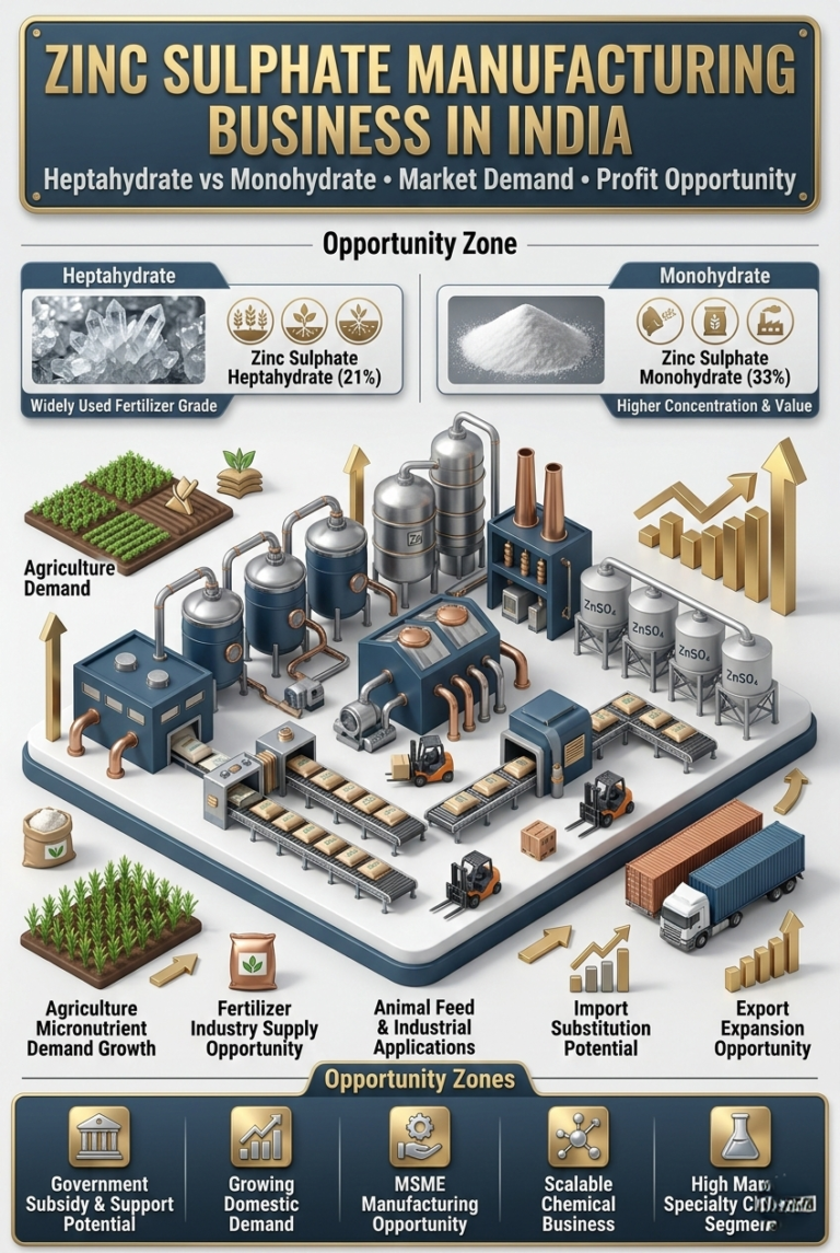 Zinc Sulphate Manufacturing: Opportunity, Process