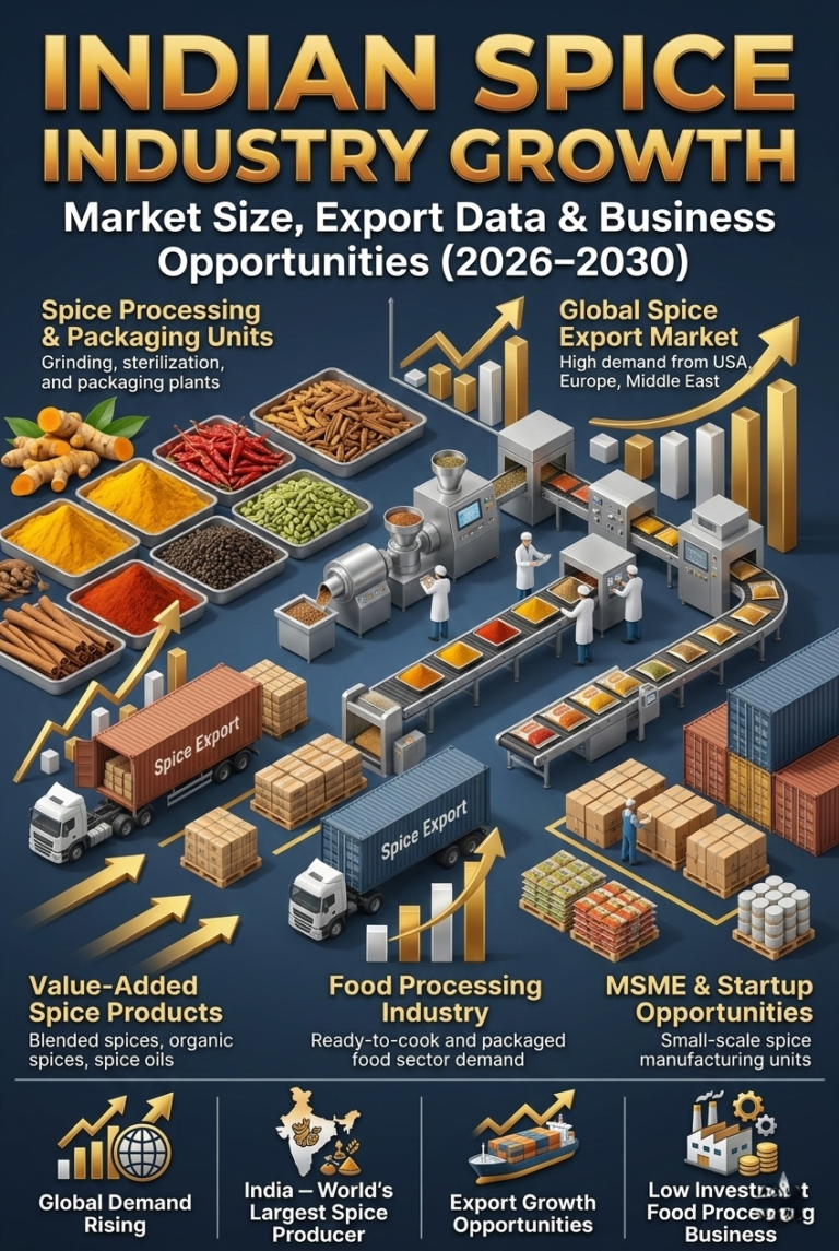 Indian Spice Industry Growth 2026–2030: Market Size